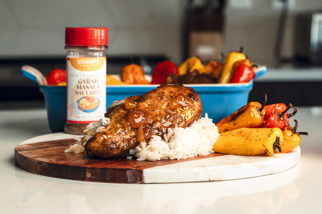 Pan Seared Garam Masala Chicken - Stuart's Spices