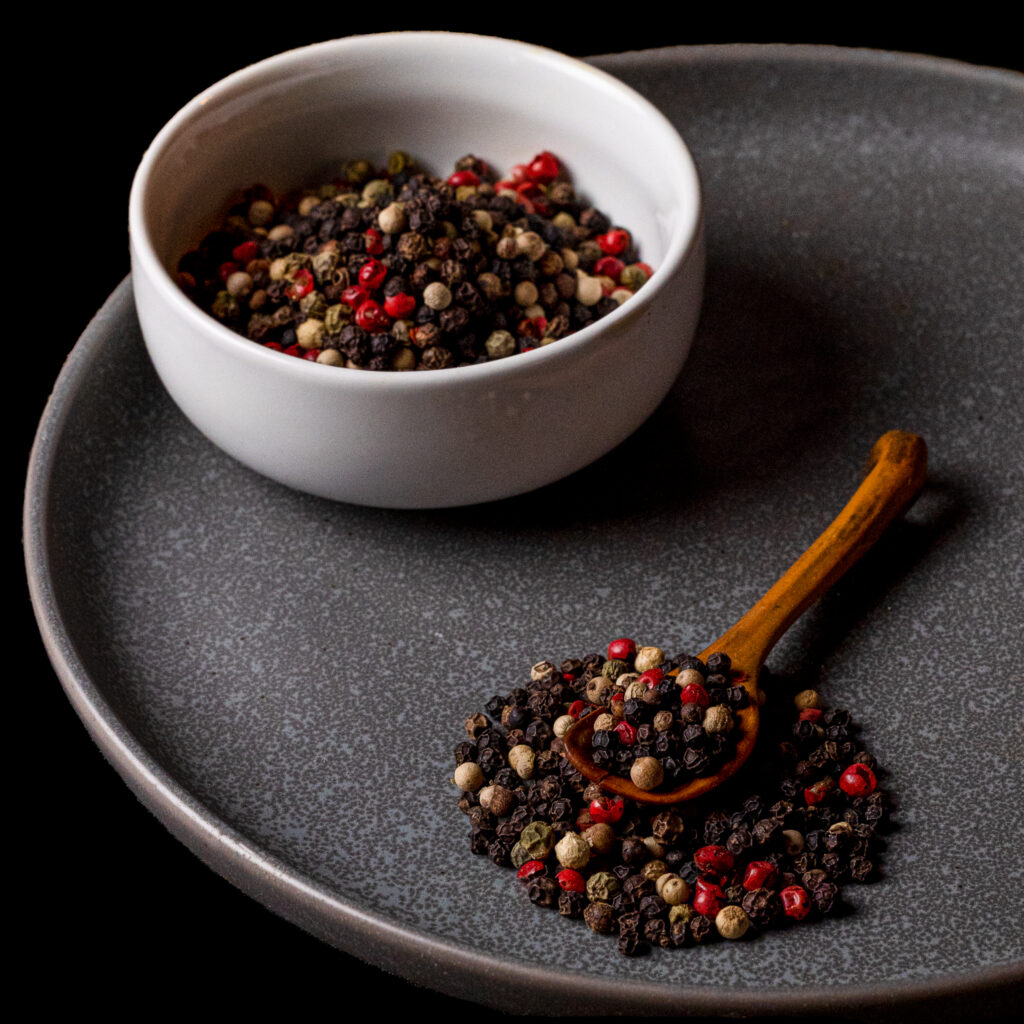 Peppercorns, Four Color - Stuart's Spices